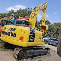 China 800 Working Hours Komatsu Used Crawler Excavator PC110 with Original Hydraulic Valve for sale