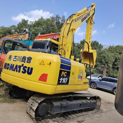 China 800 Working Hours Komatsu Used Crawler Excavator PC110 with Original Hydraulic Valve for sale