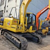China 800 Working Hours Komatsu Used Crawler Excavator PC110 with Original Hydraulic Valve for sale