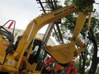 China Used Komatsu PC110-7 Crawler Excavator with Operating Weight 10980 at Affordable for sale