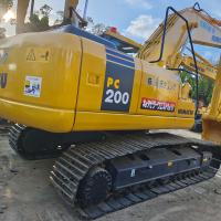 China 20 Ton Used Komatsu PC200 Excavator Japanese Heavy Duty Machine with 1CBM Bucket Capacity for sale