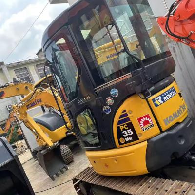 China 4D88E-6 Engine Komatsu PC35 Excavator Mini Bagger 3500 KG Weight for sale