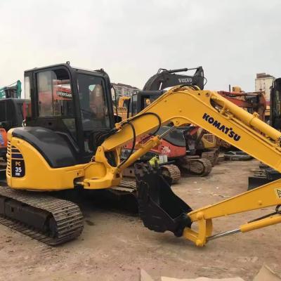 China 3500kg Komatsu Mini Excavators PC30 PC15 PC20 PC35 PC40 with Original Hydraulic Valve for sale