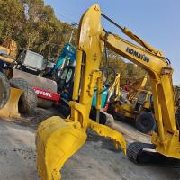 China Used 5.5TONS Excavator Sale Second Hand PC55 Komatsu Earth Mini Excavator with 28.5KW for sale