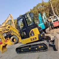 China Used 5.5TONS Excavator Sale Second Hand PC55 Komatsu Earth Mini Excavator with 28.5KW for sale