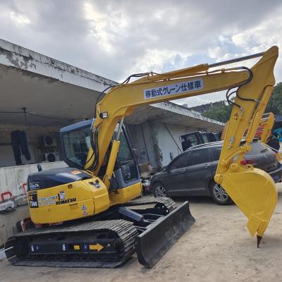 China Japan Original Komatsu PC78 Excavator with Blade and Breakerline in Good Condition for sale