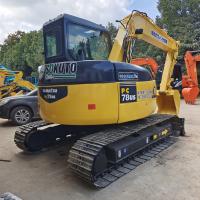 China Japan Original Komatsu PC78 Excavator with Blade and Breakerline in Good Condition for sale