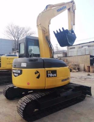 China Japan Used Mini Excavator Original Hydraulic Pump Used Komatsu PC78US 7 Tons Excavators for sale