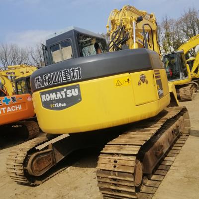 China 2022 12 Ton PC128US PC128 Komatsu Japanese Used Excavator with 0.53CBM Bucket Capacity for sale