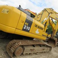 China Used Komatsu Excavator PC210 Hydraulic Crawler Excavator Operating Weight 21tons for sale
