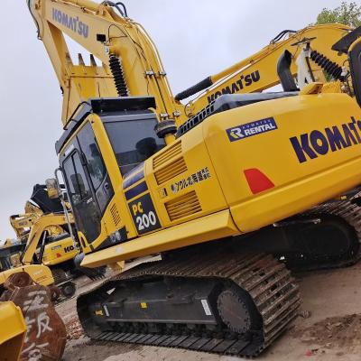 China 20 Tons Used Komatsu PC200-8 Crawler Excavator Sold at with Original Hydraulic Pump for sale