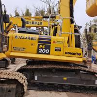 China 20 Tons Used Komatsu PC200-8 Crawler Excavator Sold at with Original Hydraulic Pump for sale