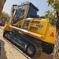China Used 20 Ton Komatsu PC200 Excavator with Original Hydraulic Valve for sale