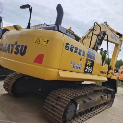 China 8000 Maximum Digging Depth Used Komatsu PC200-8 Excavator with Original Hydraulic Pump for sale