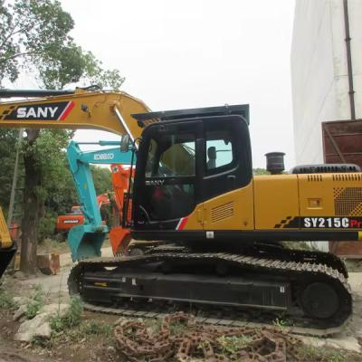 China 2265 kg Machine Weight Used Sany 215C Crawler Excavator for Construction Works for sale