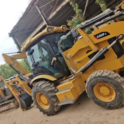China 20 Ton Operating Weight Used Original Caterpillar Cat 420F2 432E 420F 416E Backhoe Loader for sale