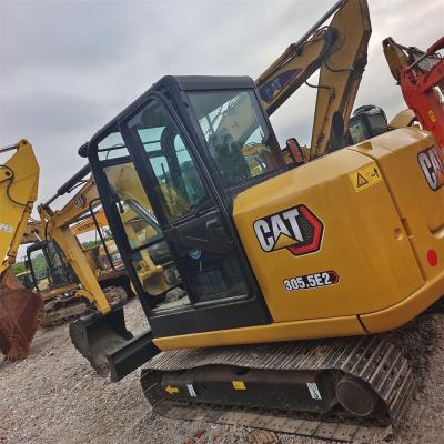 China 5000 kg Machine Weight USED Caterpillar 306E Mini Excavator / 305.5E 306E Excavators for sale