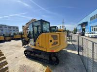 China Cat 307E 7 Ton Excavator with Eaton Hydraulic Pump and Original 306 Rubber Crawler for sale