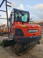 China Doosan DX55-9C Excavator Mini Excavator with Original Color and 0.21 Bucket Capacity for sale