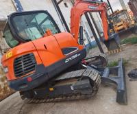 China Used Doosan Dx55 Mini Excavator 5 Ton 5.5ton Doosan Excavator 2019 1200 Working Hours for sale
