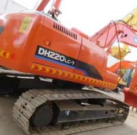 China 110KW DOOSAN DH220LC-7 22Ton Used Original 225 300 Hydraulic Digger with 110KW Engine for sale
