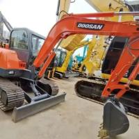 China Second Hand DH60-7 Excavators Used Track Shoes Doosan DH60-7 6 Tons Good Condition for sale