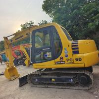 China 6300kg Used Komatsu PC60-7 Crawler Excavator 6 Ton with 800 Working Hours in Shanghai for sale