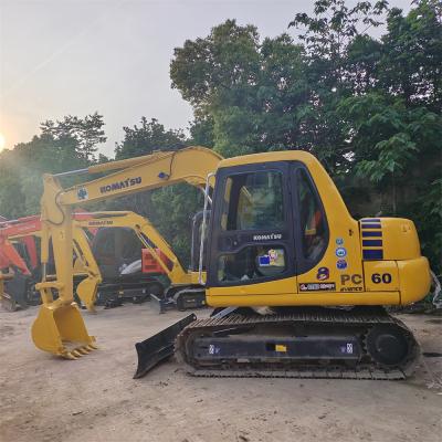 China 800 Working Hours Original Komatsu PC60-7 Excavator with and Original Hydraulic Pump for sale