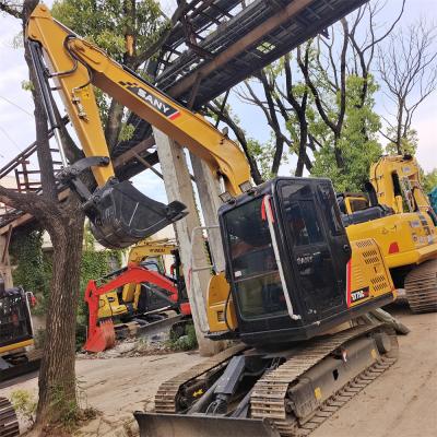 China Second Hand Sany SY75C pro Used Excavator With ORIGINAL Hydraulic Cylinder 2022 Model for sale