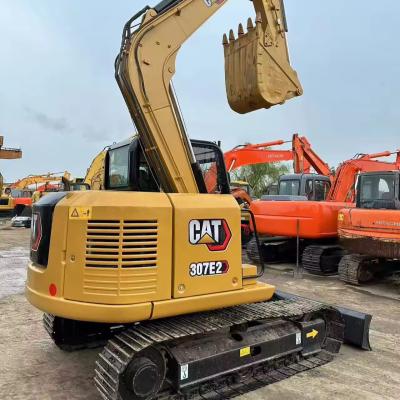 China Used Japan CAT 305.5E2 Mini Hydraulic Excavator with Blade 43KW 5.1/3.2 Rated Speed for sale