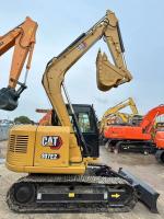 China Used Japan CAT 305.5E2 Mini Hydraulic Excavator with Blade 43KW 5.1/3.2 Rated Speed for sale