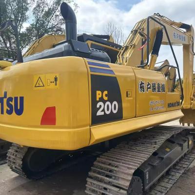 China Komatsu PC200-8 Second Hand Excavator Crawler Excavator Maximum Digging Height 9840MM for sale