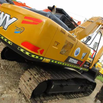 China SANY SY215C 215c 21 Ton Hydraulic Crawler Excavator Digger with 0.8m3 Bucket Capacity for sale