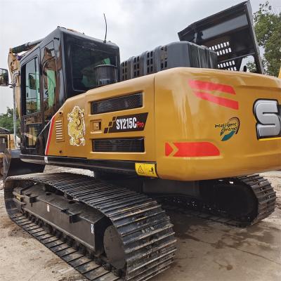 China Top Heavy Machinery 215C Pro Excavator Machine Weight of 21000 kg and Rated Speed of 3.5 for sale