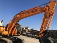 China Secondhand Hyundai220 Excavator with 118KW Power and Maximum Digging Depth of 6810MM for sale