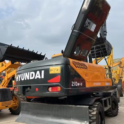 China Used Hyundai 210w-9 Excavator 21 Ton 1.2M³ Bucket Capacity 35 Rated Speed Second Hand for sale