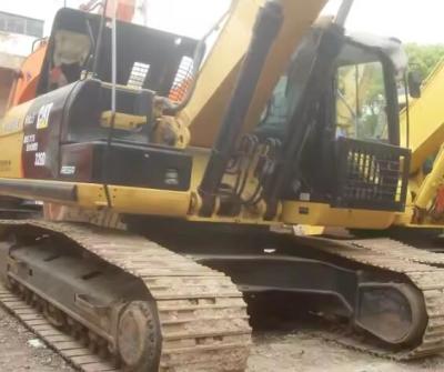 China Used 326d Track Shoes Caterpillar Crawler Excavator with Winch 1200 Working Hours for sale