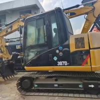 China Small Size Used Cat 307D Crawler Excavator with 0.31 Bucket Capacity and 7193KGS Weight for sale