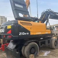 China Used Hyundai 210w-9 Wheel Excavator with 1.2M³ Bucket Capacity in Excellent Condition for sale