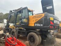 China Used Hyundai 210w-9 Wheel Excavator with 1.2M³ Bucket Capacity in Excellent Condition for sale
