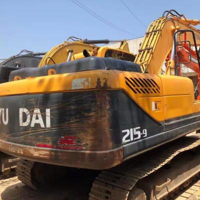 China 21500 KG Used Hyundai 215-9T Crawler Excavator with ORIGINAL Hydraulic Pump for sale