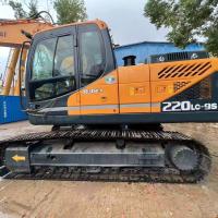 China 2016 Used Excavators Construction Machinery 20 Ton Used Hyundai 220 Hydraulic Excavator for sale