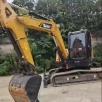 China Good SanySY60C PRO Excavator with ORIGINAL Hydraulic Cylinder and Low Oil Consumption for sale