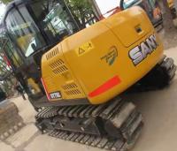 China 6500 KG Machine Weight Used SANYsy75c pro excavator with ORIGINAL Hydraulic Valve for sale