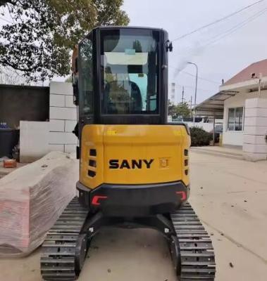 China Sany SY35U SY26U SY50U Mini Excavator 100% from 0 Working Hours 3780 KG Machine Weight for sale