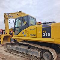 China 90% Komatsu PC210 Excavator PC210LC PC210LC-8 Japan Made Good Condition 2021Year Used for sale