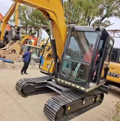 China Kubota V3800DI-T-E3B Engine Second Hand Sany SY95C 9.5 Ton Crawler Digger Excavator for sale