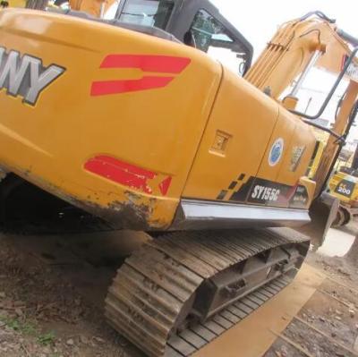 China ORIGINAL Hydraulic Cylinder Second Hand SANY SY155H Excavator for Heavy Duty Projects for sale