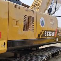 China SANY SY335H Second-hand Excavator ORIGINAL Hydraulic Valve 1.9 Bucket Capacity Sale for sale