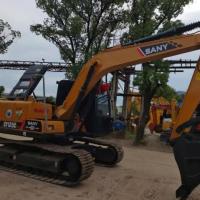 China Second Hand Sany SY135C Hydraulic Crawler Excavator with Operating Weight of 13.5 TONS for sale